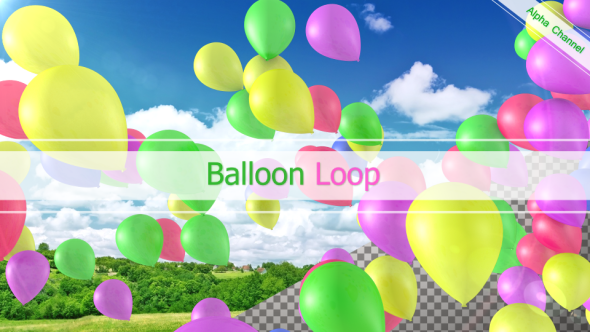 Balloon Loop, Motion Graphics | VideoHive